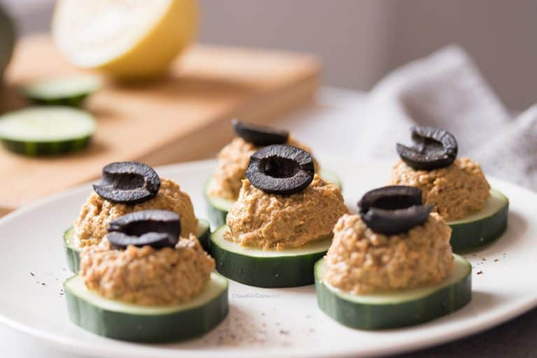 Healthy Appetizer With Sardine Spread 🥒 Claudia Canu