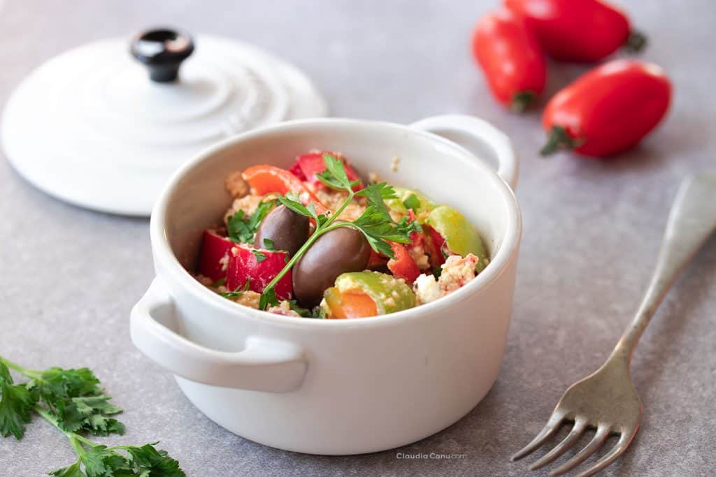 Mish Mash - Una receta saludable tradicional de Bulgaria 🍅 🥚