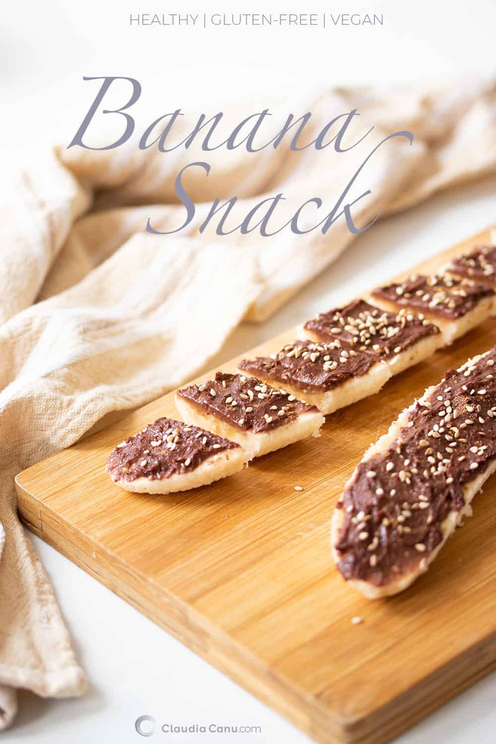 The Easiest and Healthiest Banana Snack 🍌 Claudia Canu