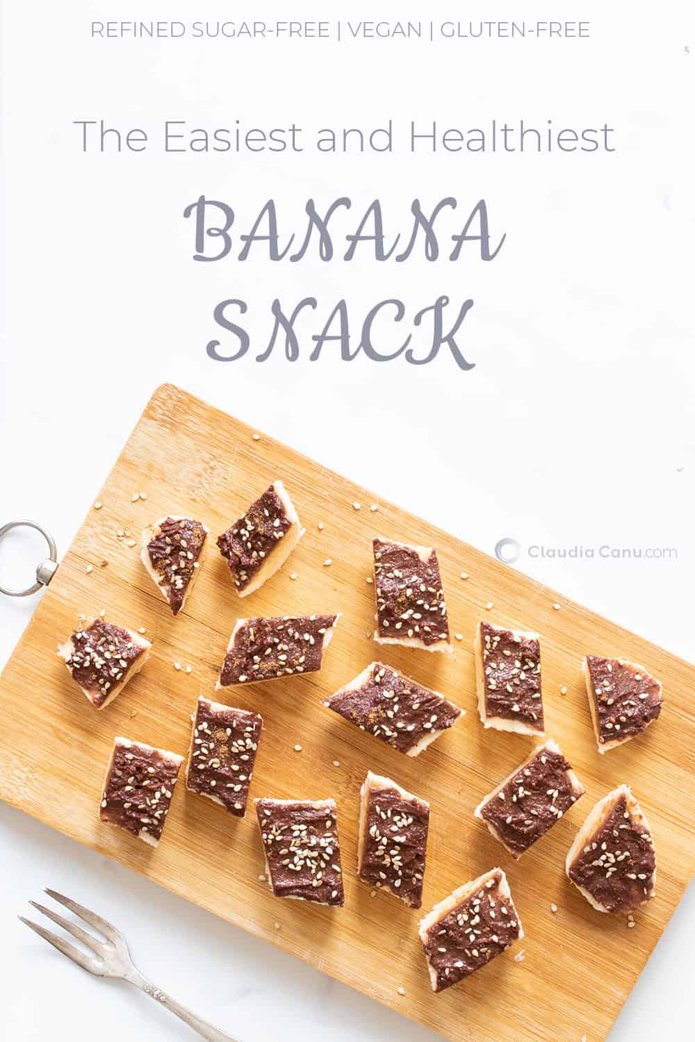 The Easiest and Healthiest Banana Snack 🍌 Claudia Canu