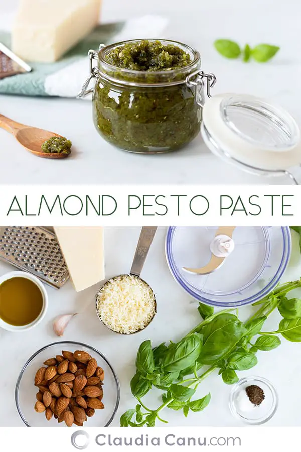 Almond Pesto Paste 🌿 Claudia Canu